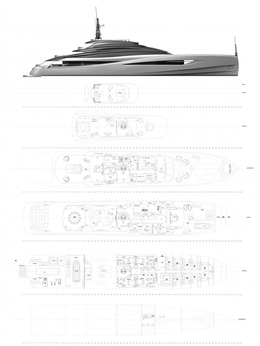 Yacht INFINITY 69, Rossinavi | CHARTERWORLD Luxury Superyacht Charters